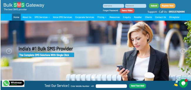 Ultimate List of Bulk SMS Providers in India of 2025